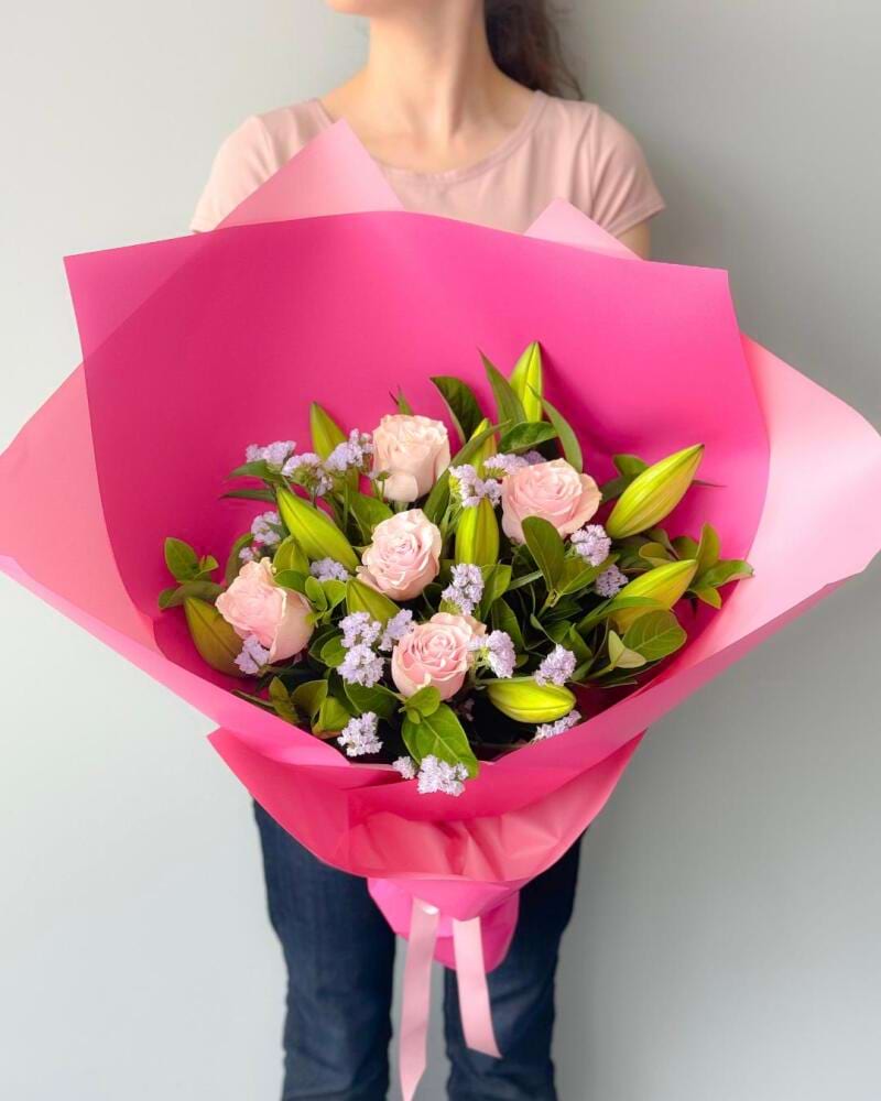 Pink Flower Bouquet